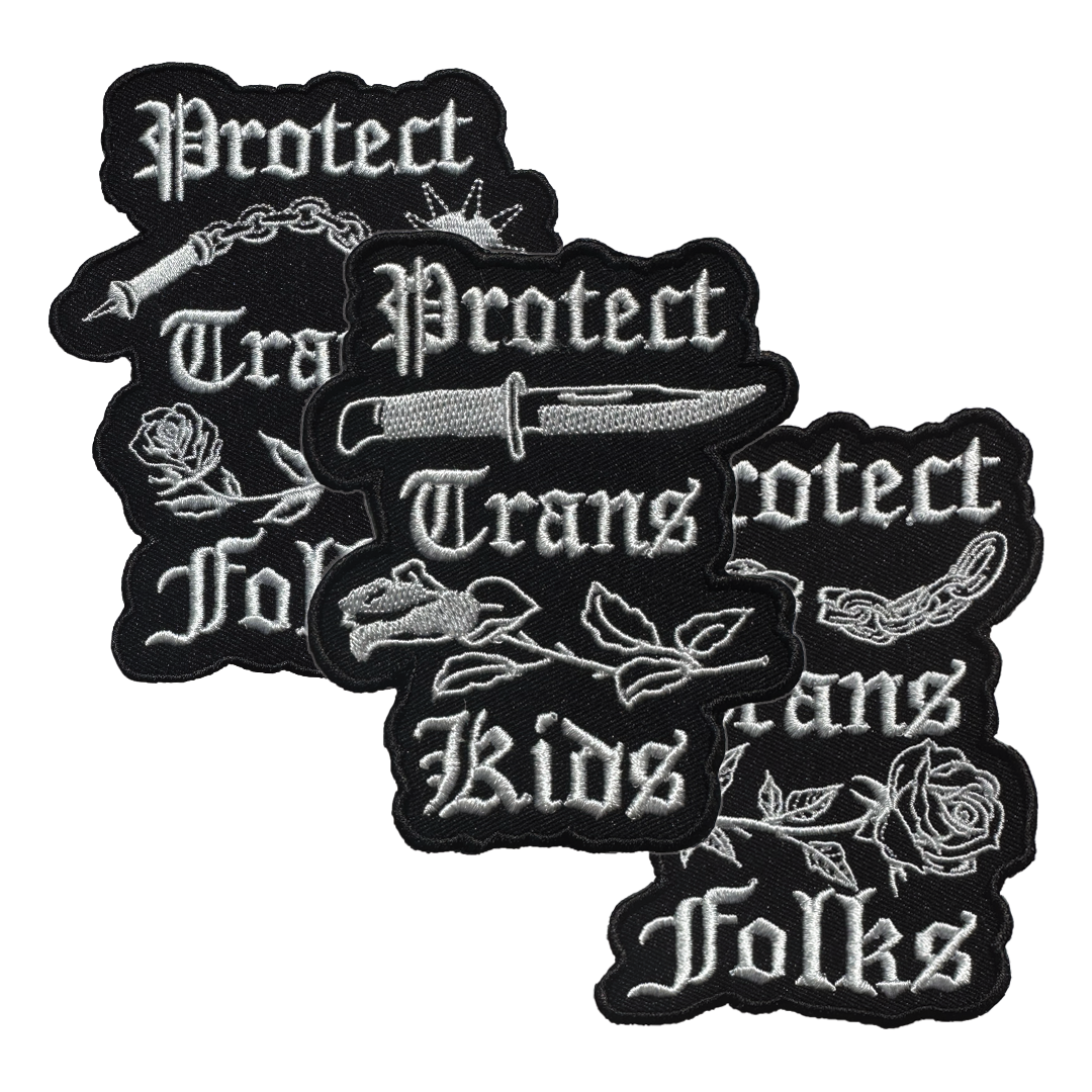Protect Trans Folks/Kids Patch – Transfigure